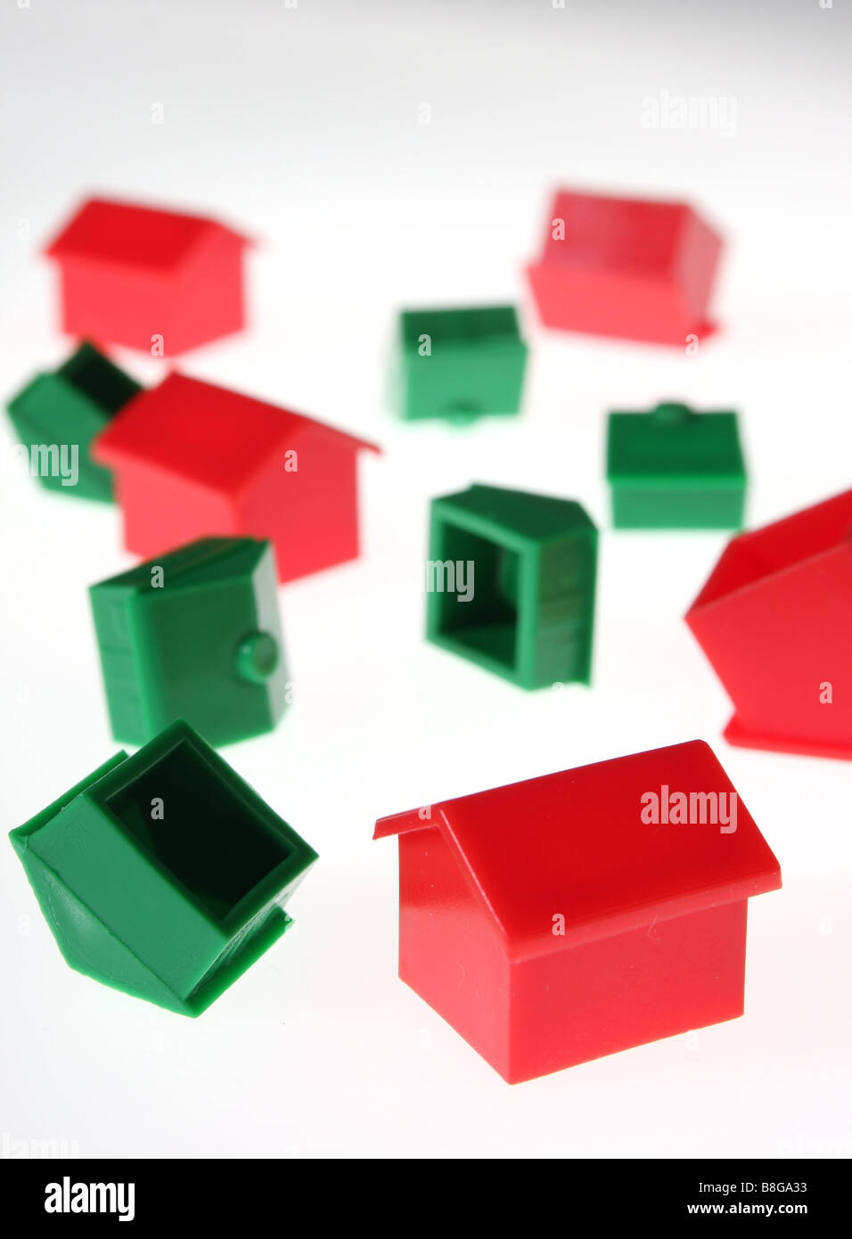 Monopoly houses hotels hi-res stock photography and images - Alamy