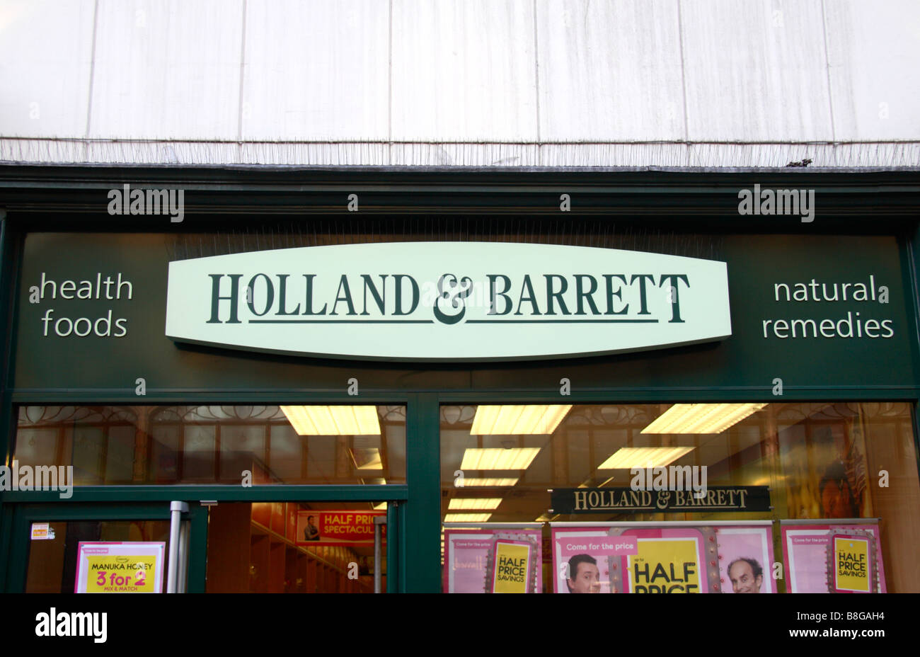 Holland barrett sign hi-res stock photography and images - Alamy