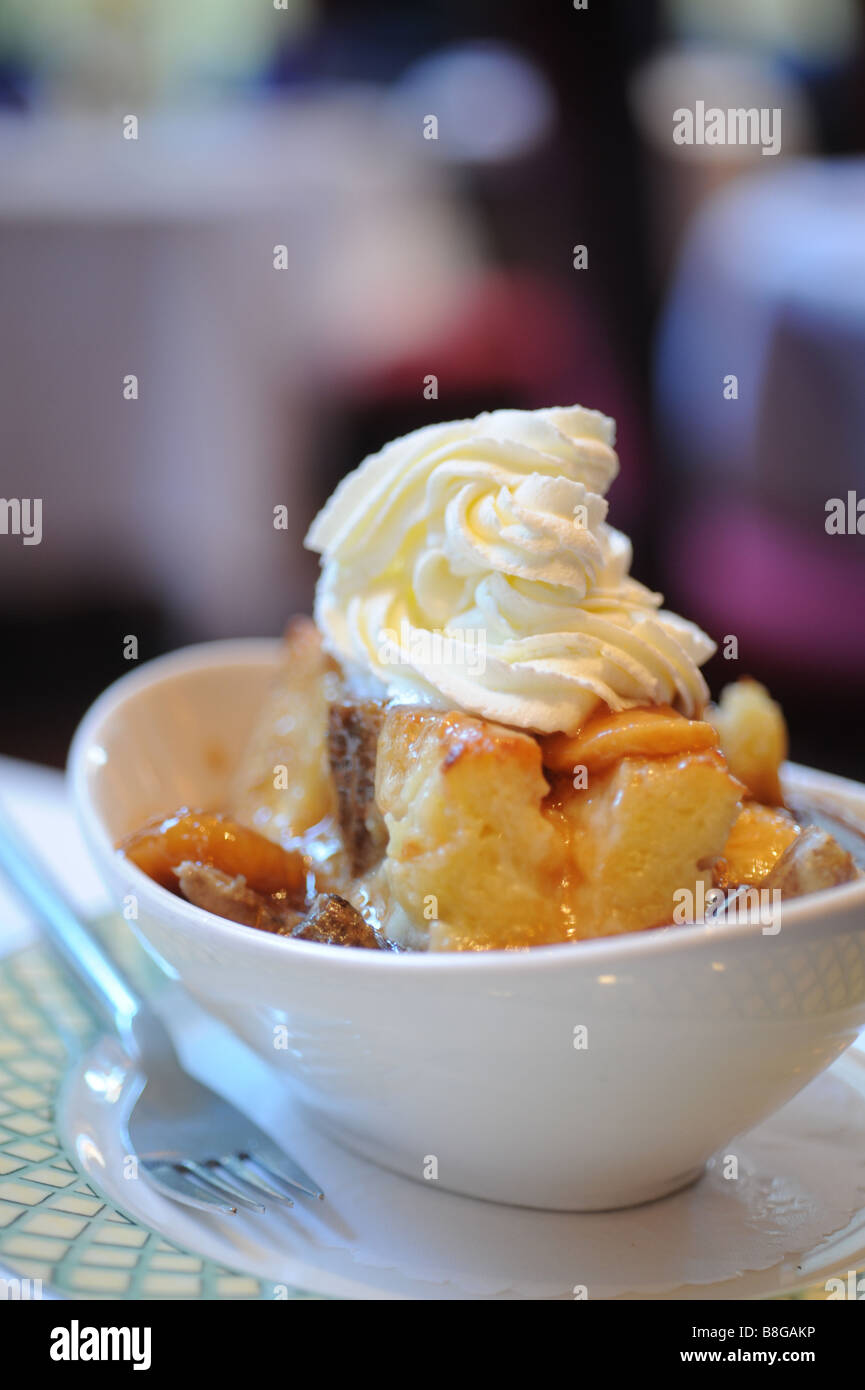 Chicago Illinois The Burnham Hotel Atwood Cafe interior banana bread ...