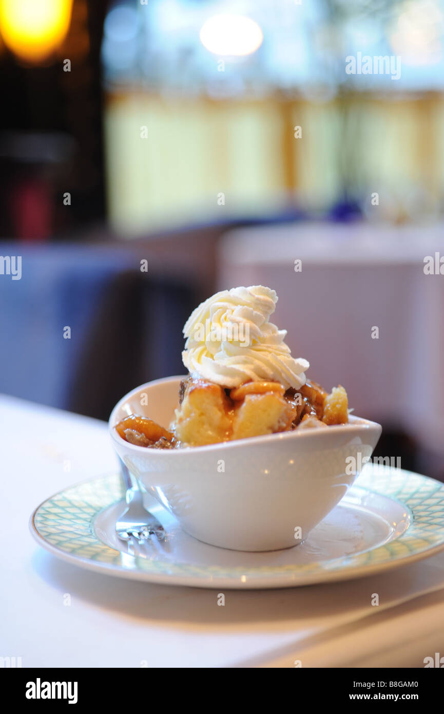 Chicago Illinois The Burnham Hotel Atwood Cafe interior banana bread ...