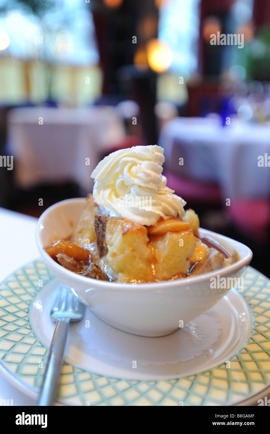 Chicago Illinois The Burnham Hotel Atwood Cafe interior banana bread ...