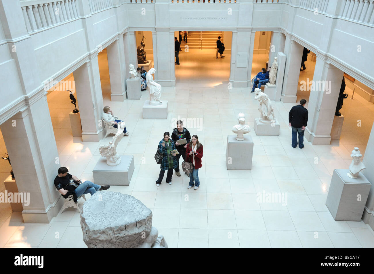 The Art Institute of Chicago Illinois sculpture gallery The Roger ...