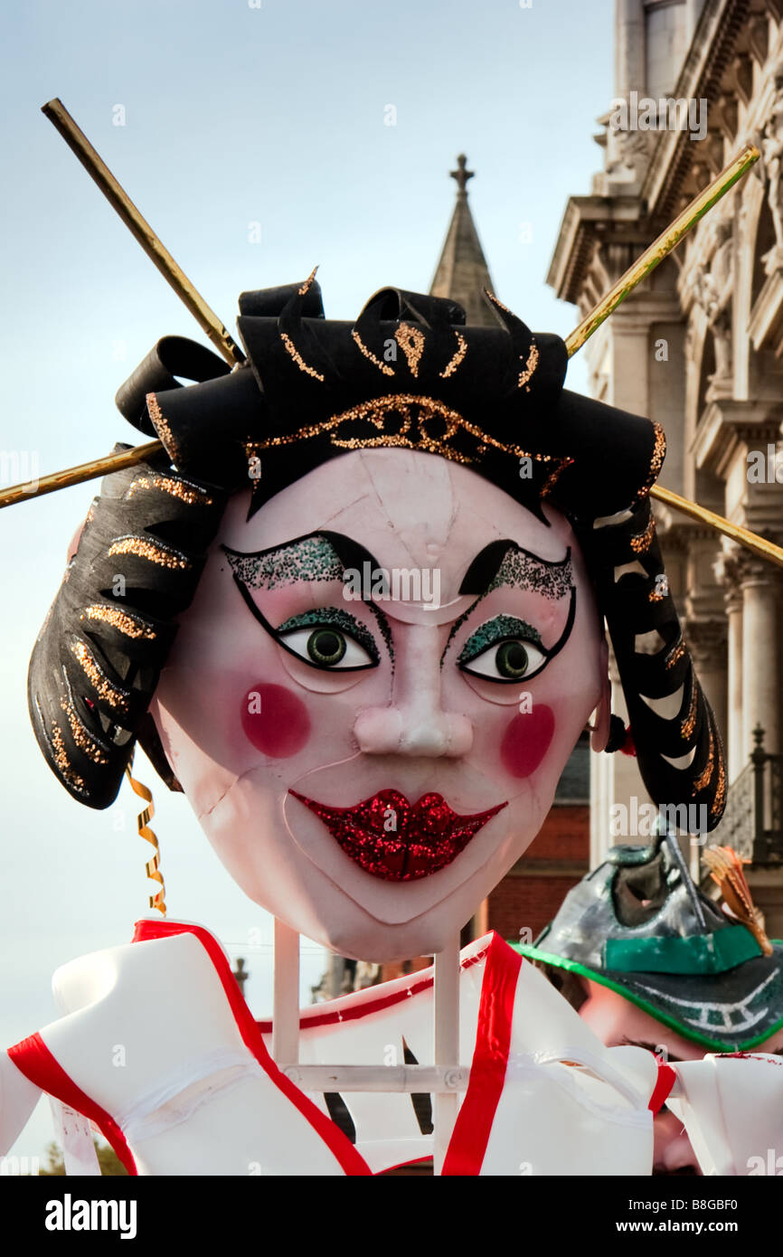 Large mannequin or puppet at the Lord Mayor's show in London Stock ...