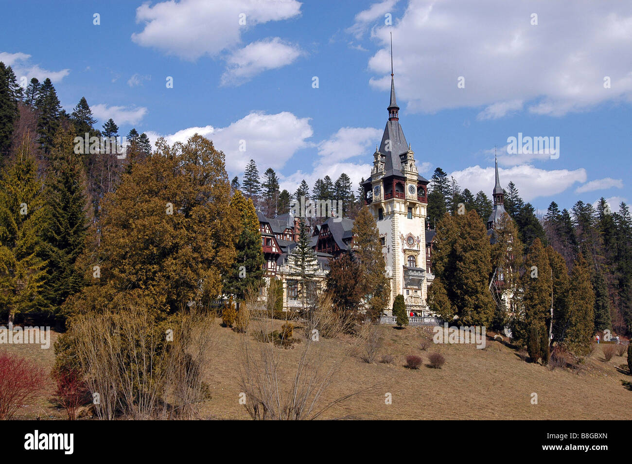 Peles Castle Romania Stock Photo - Alamy