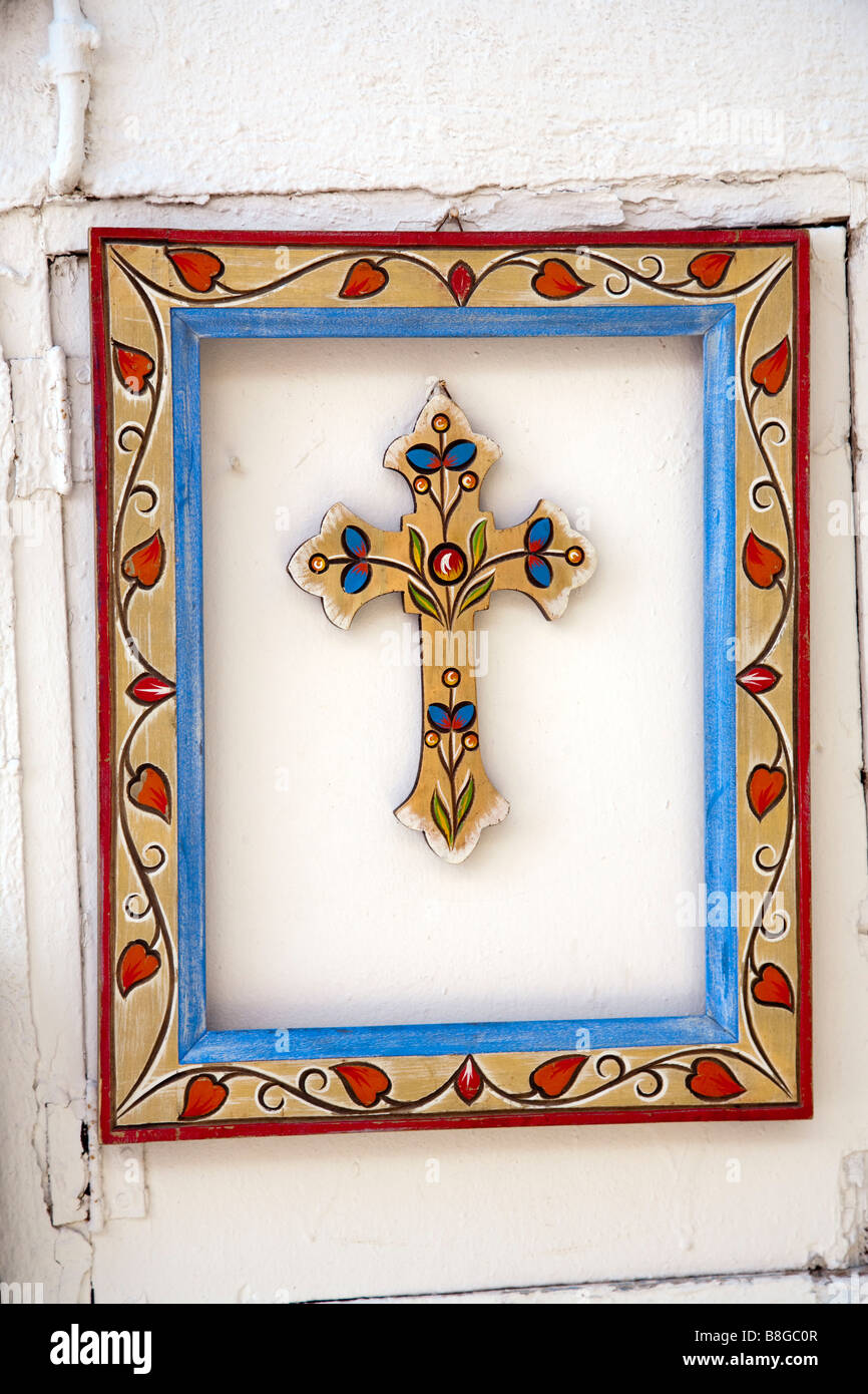 Painted cross hi-res stock photography and images - Alamy
