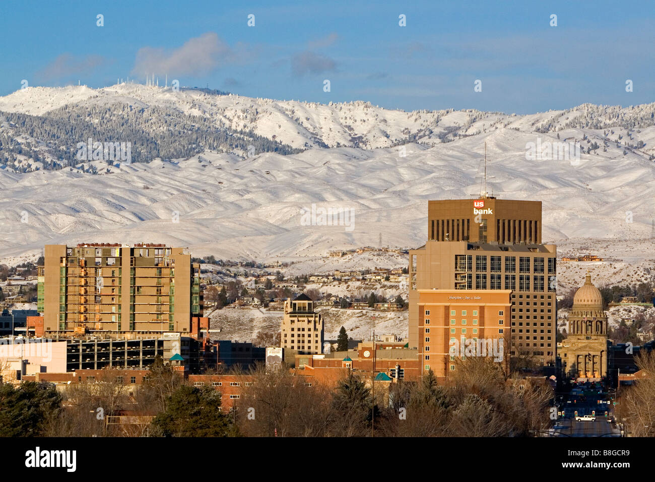 Boise Idaho And Winter Stock Photos & Boise Idaho And Winter Stock ...
