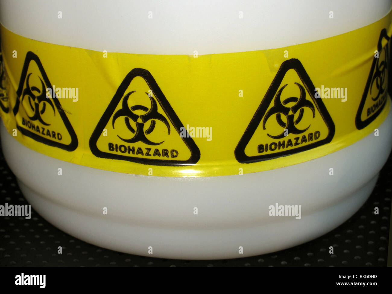 Specimen container GB UK 2009 Stock Photo - Alamy