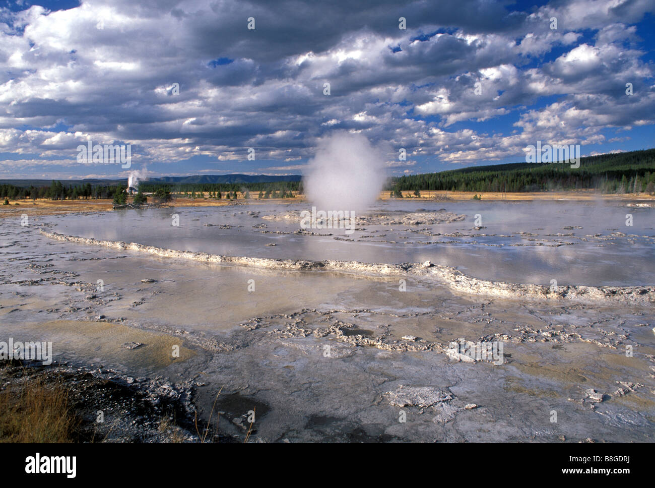 Yellowstone geologic phenomenon hi-res stock photography and images - Alamy