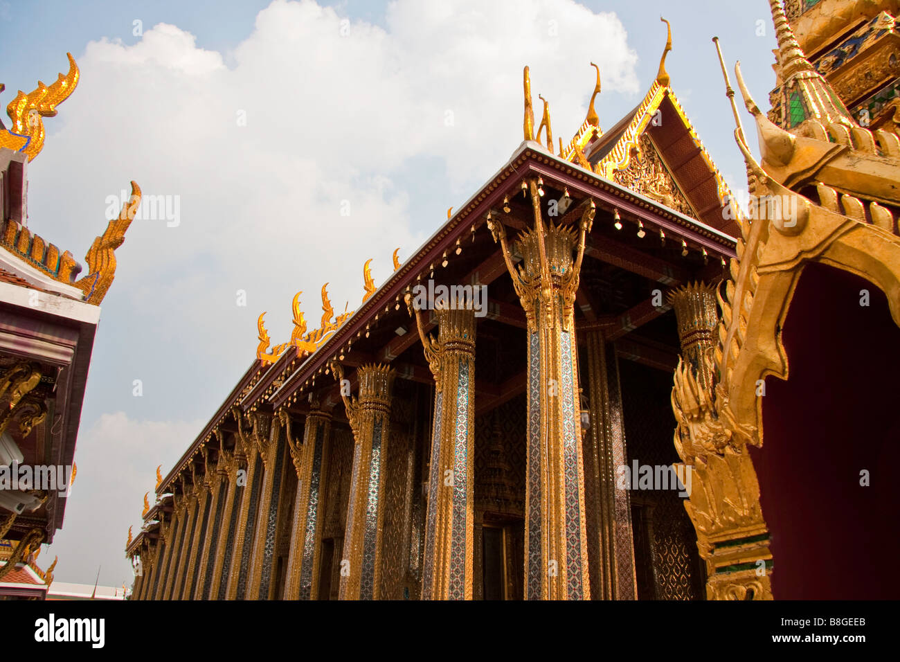Parts of the Stunning Grand Palace in Thailand Stock Photo - Alamy