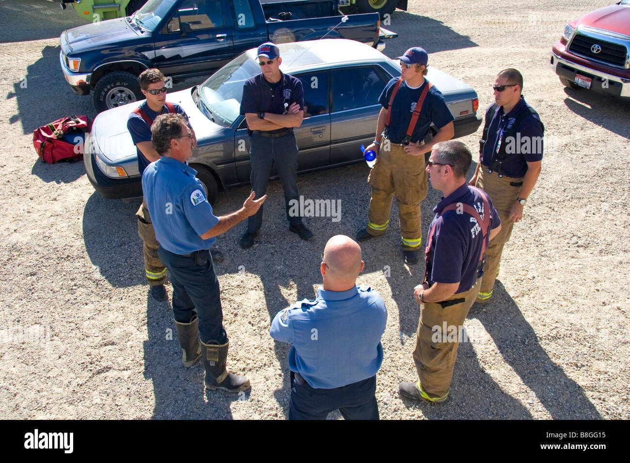 Firefighter training facility usa hi-res stock photography and images ...