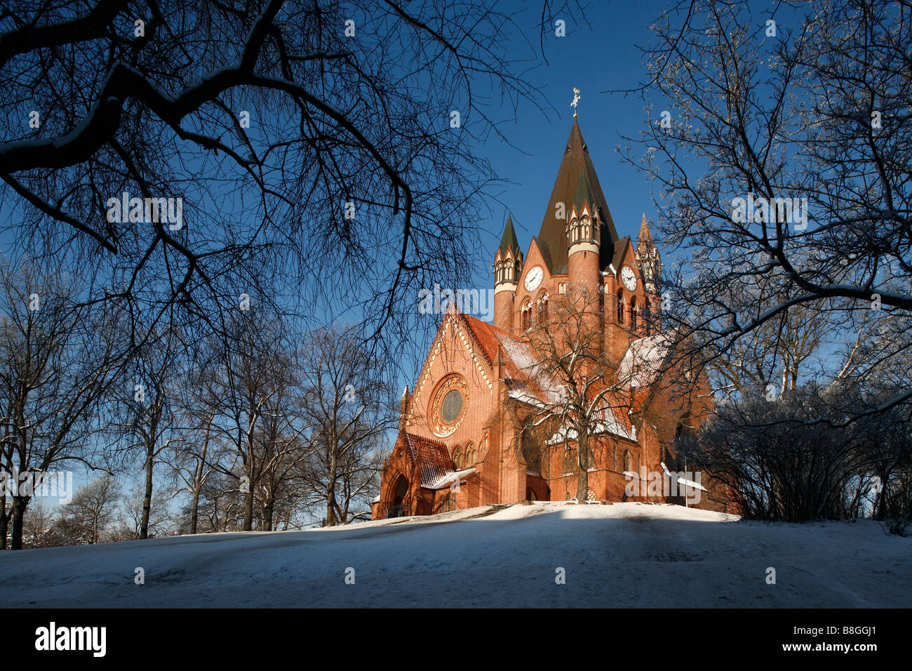 Paulus church in Halle, Germany; Pauluskirche in Halle (Saale ...