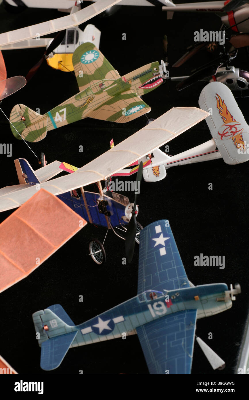 Model Aeroplane Kit High Resolution Stock Photography and Images - Alamy