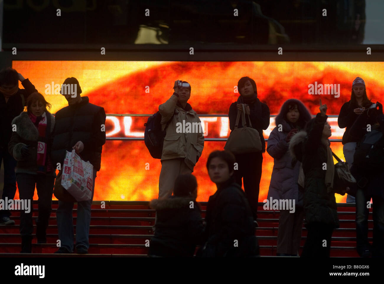 The new park behind the renovated TKTS ticket booth in Times Square ...