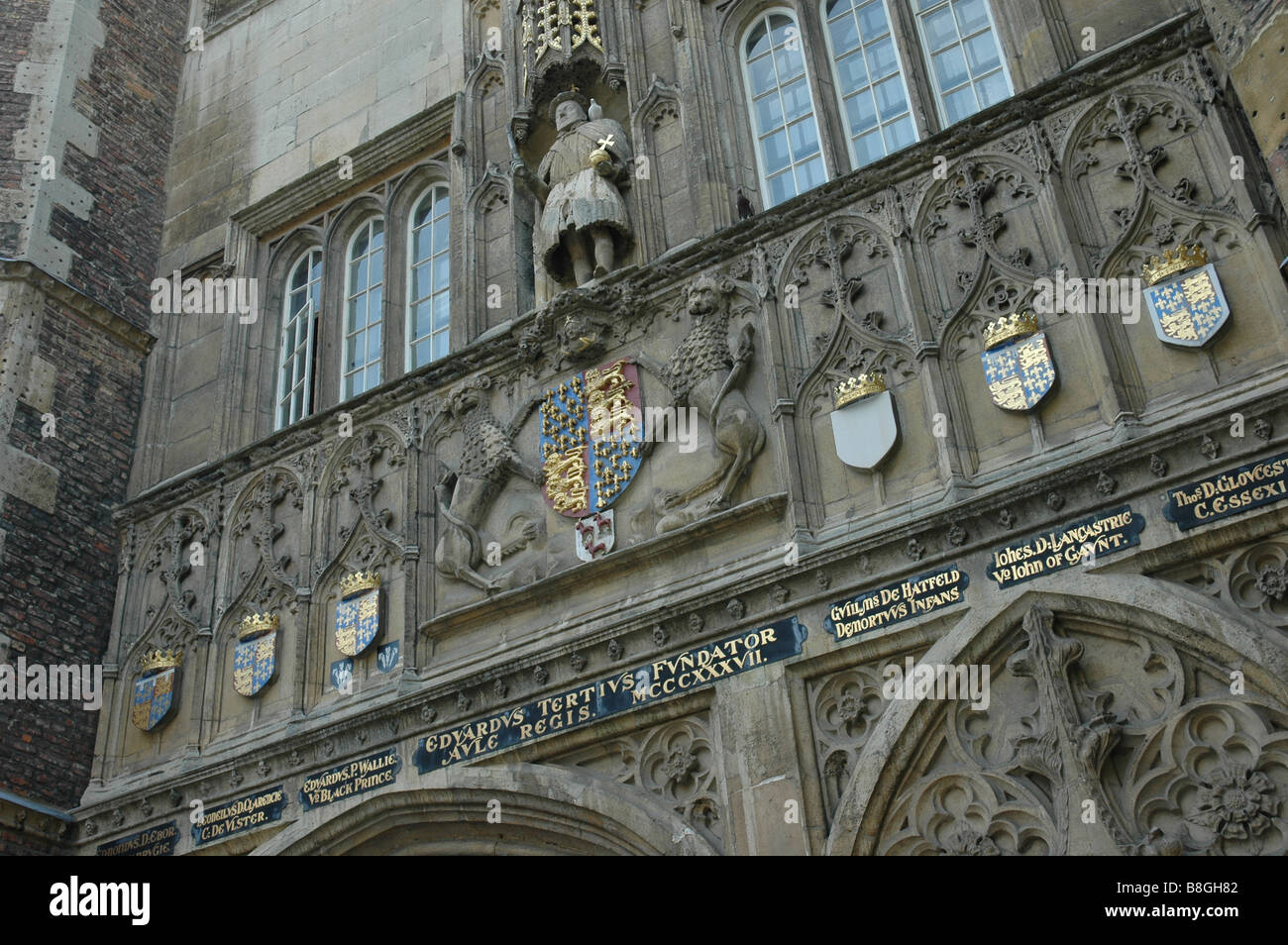 The Great Gate of Trinity College University of Cambridge ...