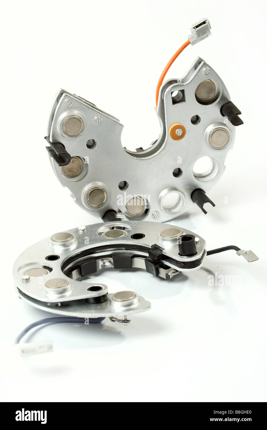 System of diodes for the generator of the automobile Stock Photo - Alamy