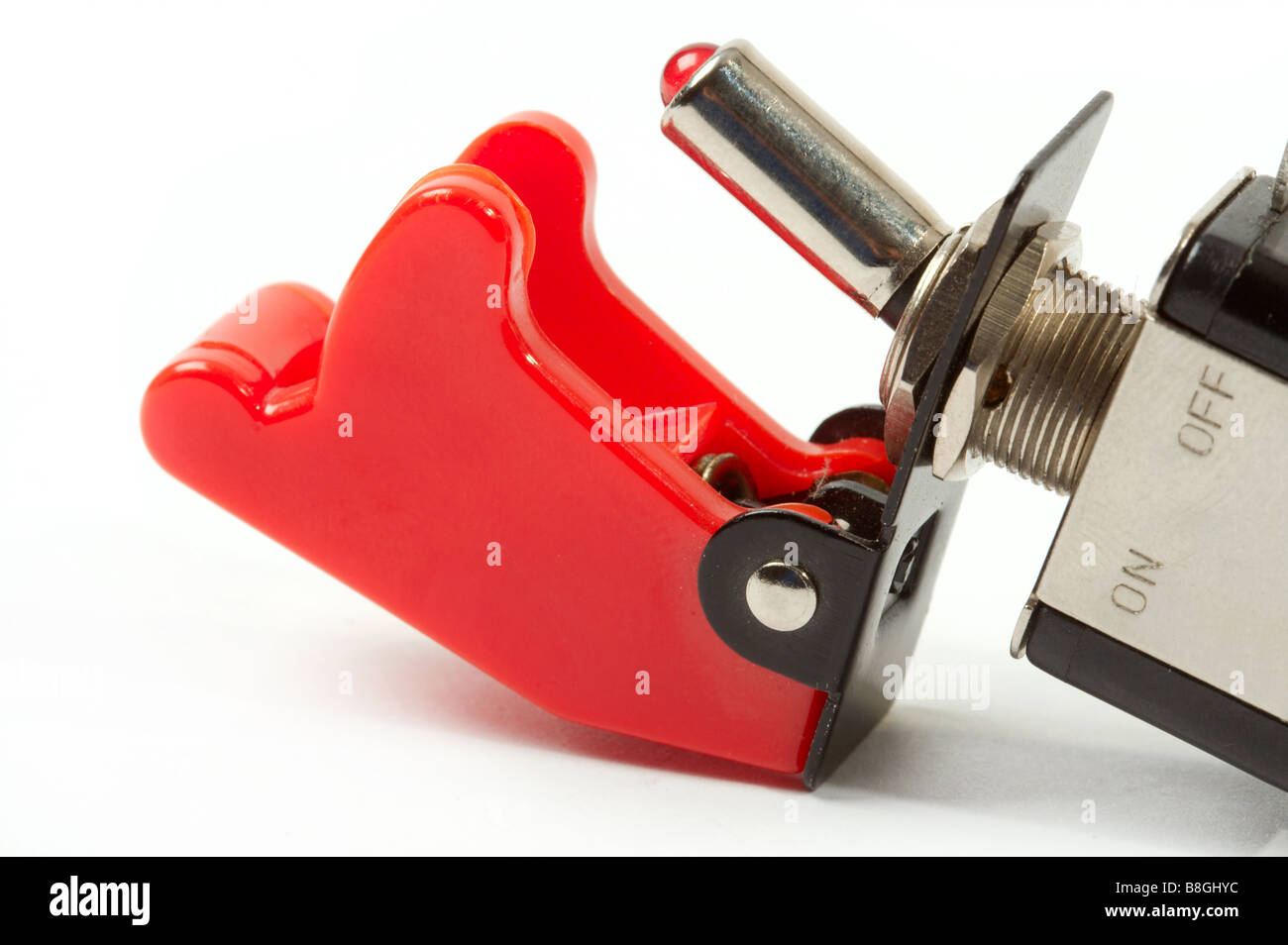 The mechanical switch of an electric current Stock Photo - Alamy