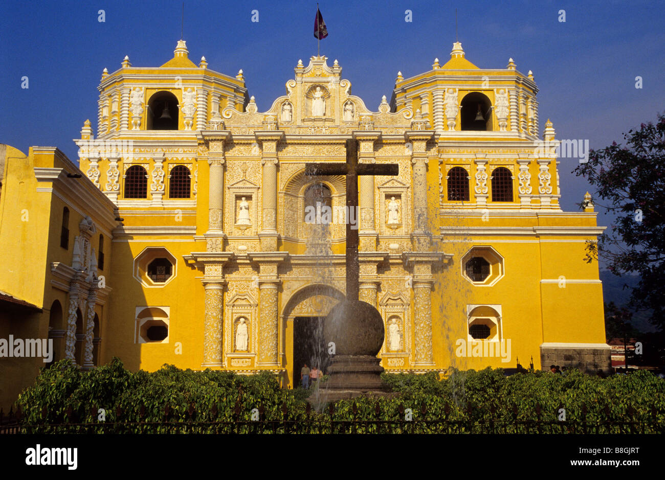 Colonial church of Nuestra Señora de la Merced Antigua Guatemala ...