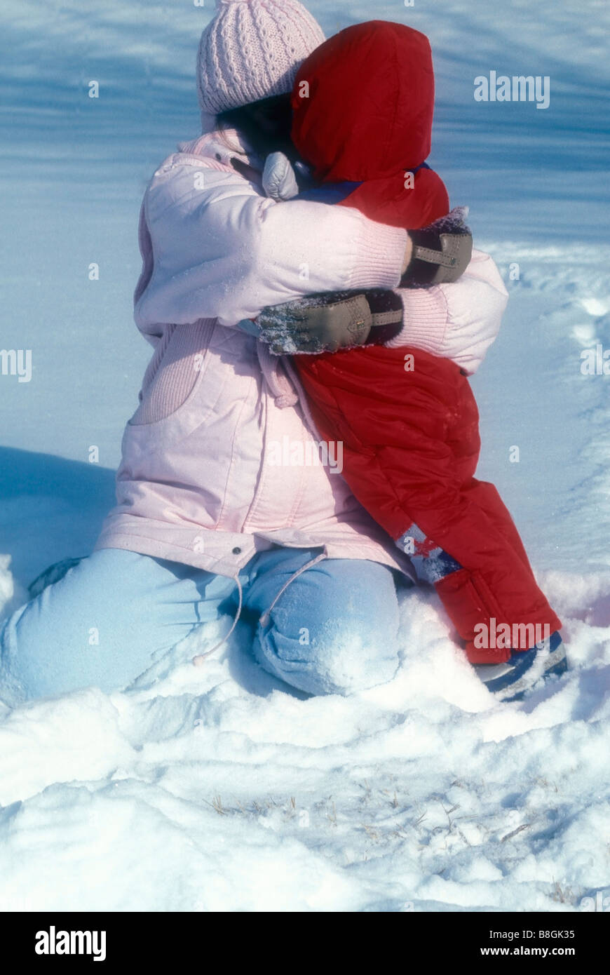 Wintertime tenderness devotion hi-res stock photography and images - Alamy