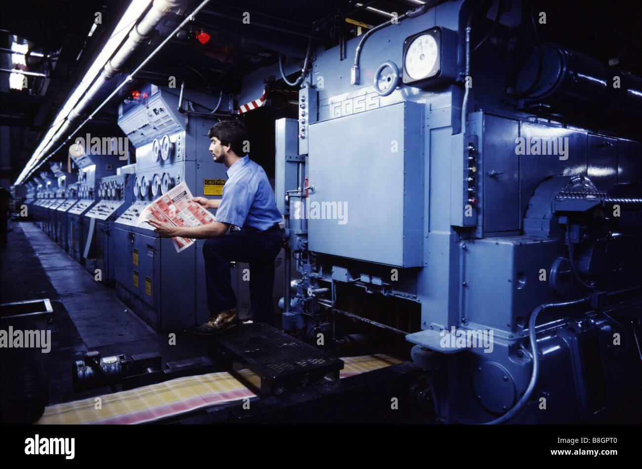 Newspaper printing hi-res stock photography and images - Alamy