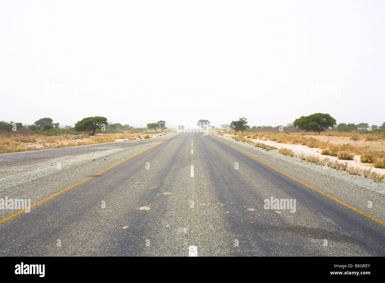 Long road leading forward Stock Photo - Alamy
