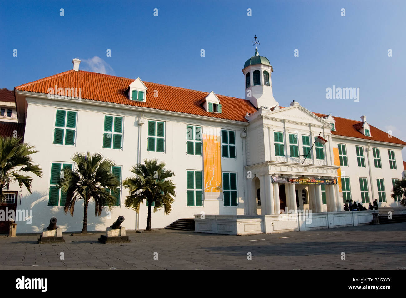 Historical building from the Dutch period at Jakarta, Indonesia Stock ...