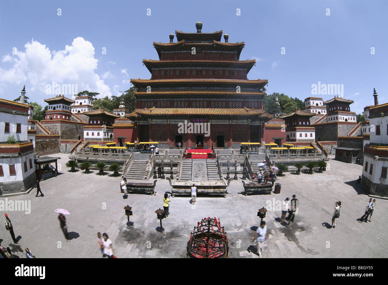 Puning Temple In Chengde,Hebei,China Stock Photo - Alamy