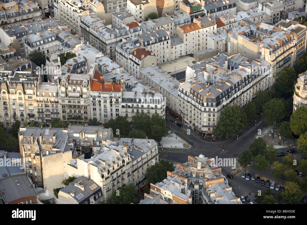 Aerial view of Paris, France Stock Photo - Alamy