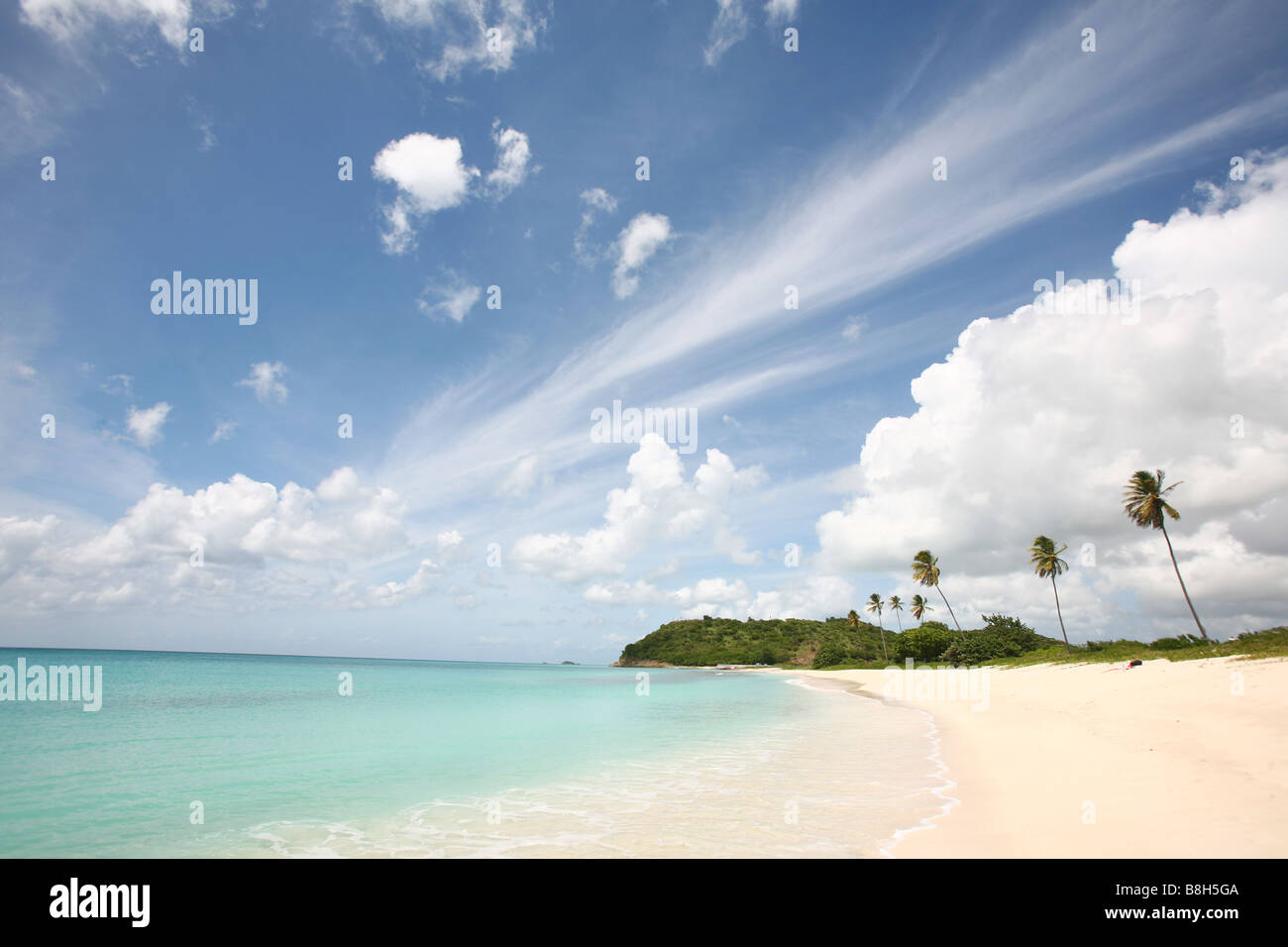 Barbuda shoreline paradise hi-res stock photography and images - Alamy