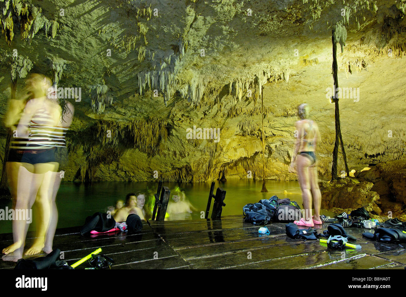 Cenote Hidden Worlds Cenotes park Tulum Quintana Roo state Mayan ...