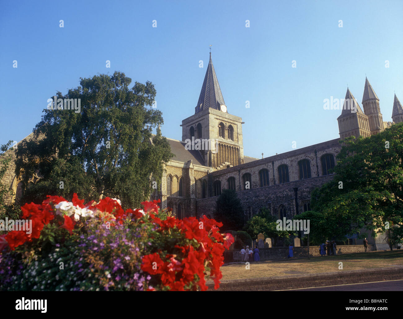 Rochester Cathedral, (Cathedral Church of Christ and the Blessed Virgin ...