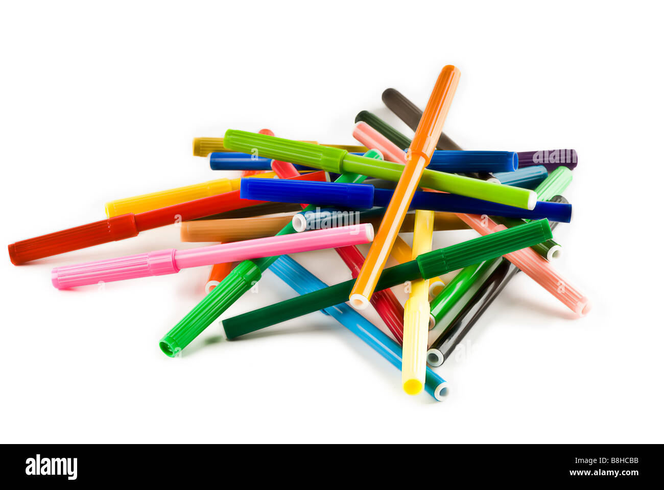 Markers with different tips hi-res stock photography and images - Alamy