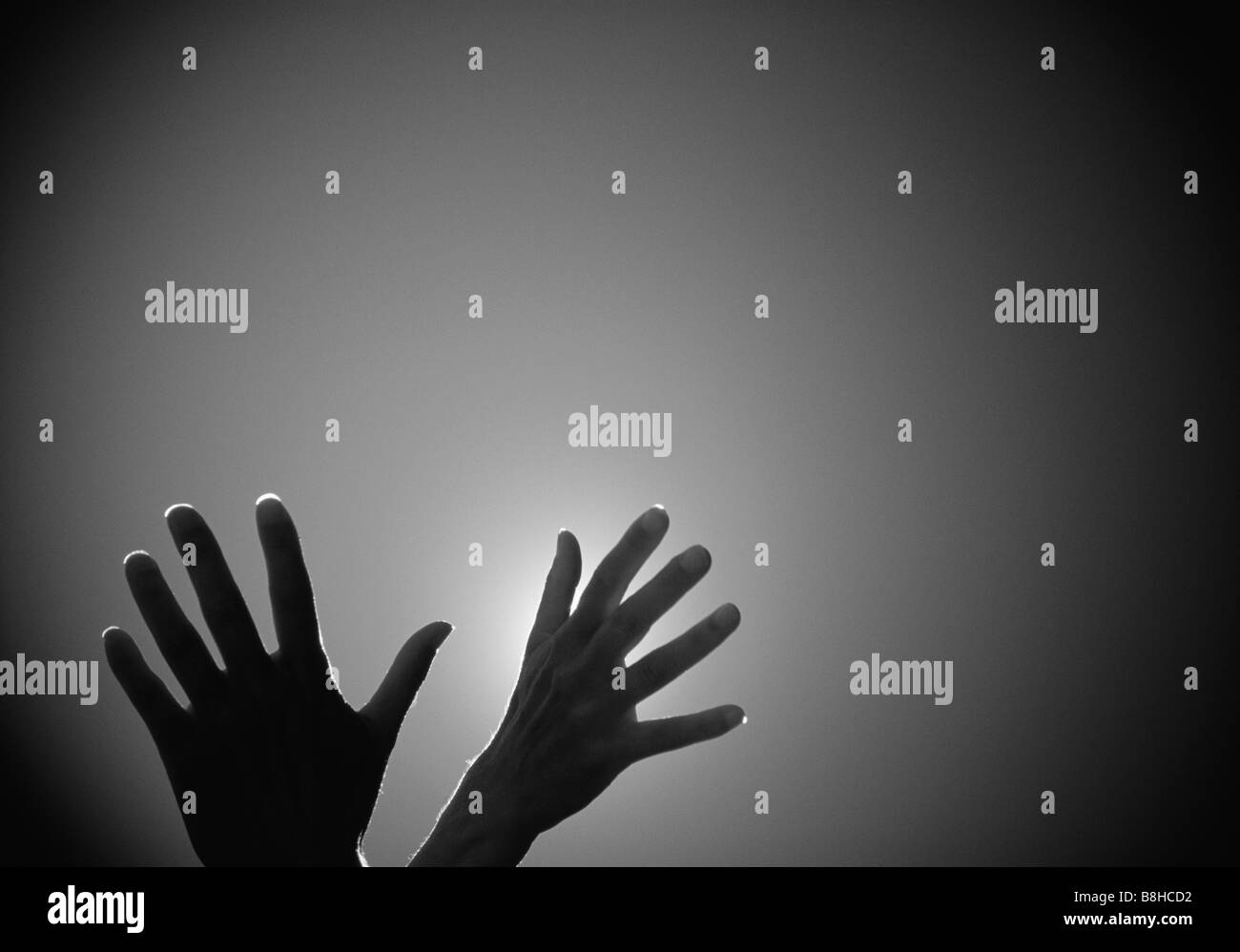 2 fingers hand Black and White Stock Photos & Images - Alamy