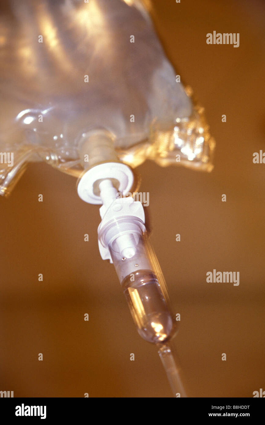 IV drip bag line Stock Photo - Alamy