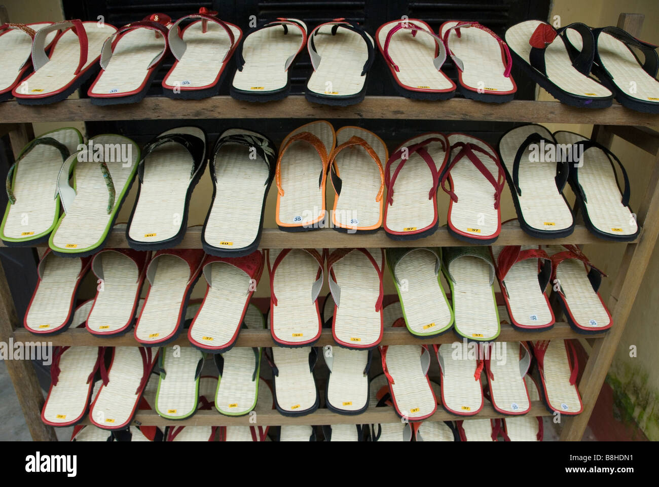 Sandals for sale in Hoi An, Vietnam Stock Photo - Alamy
