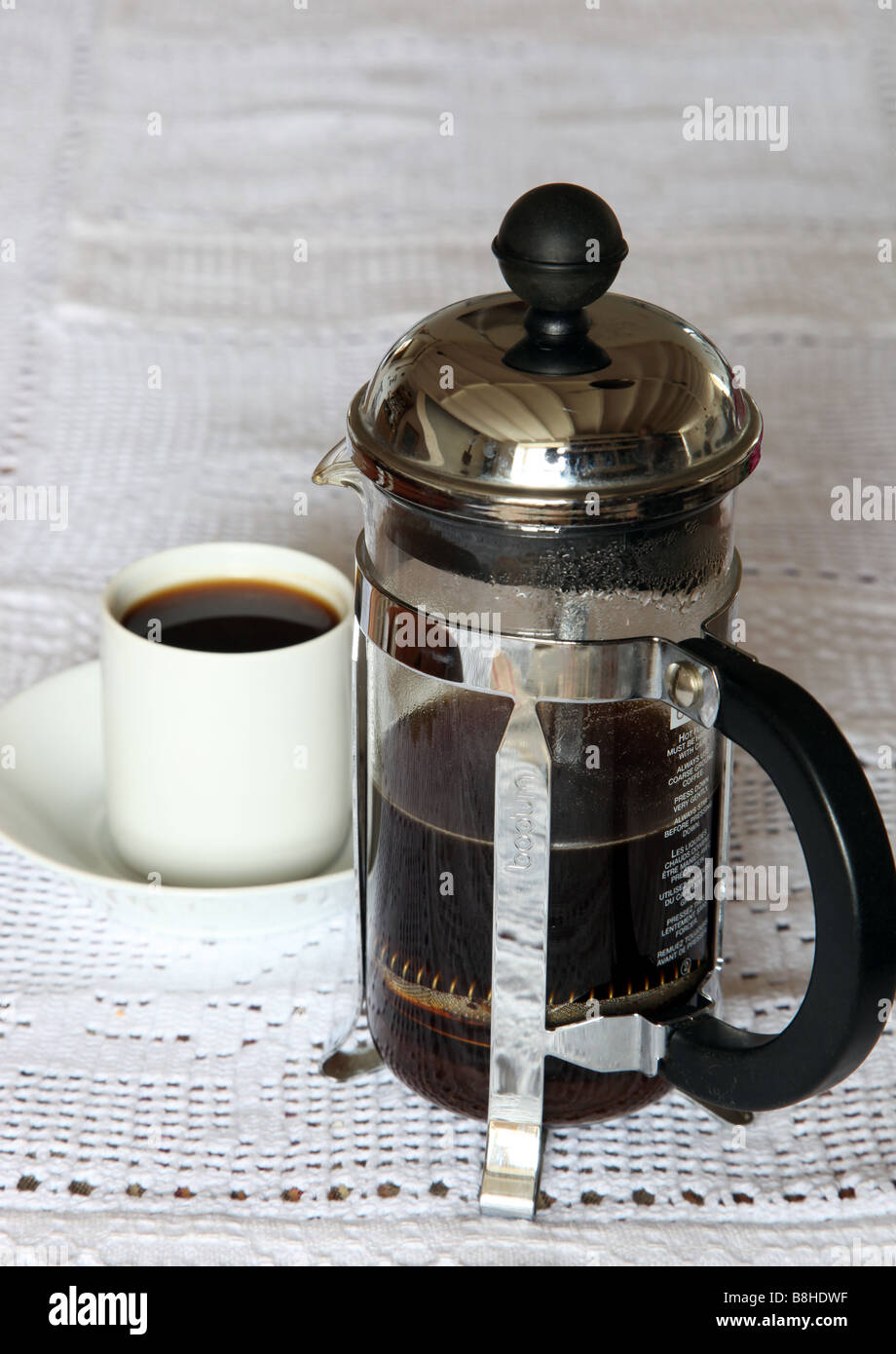 Cafetiere cup hi-res stock photography and images - Alamy