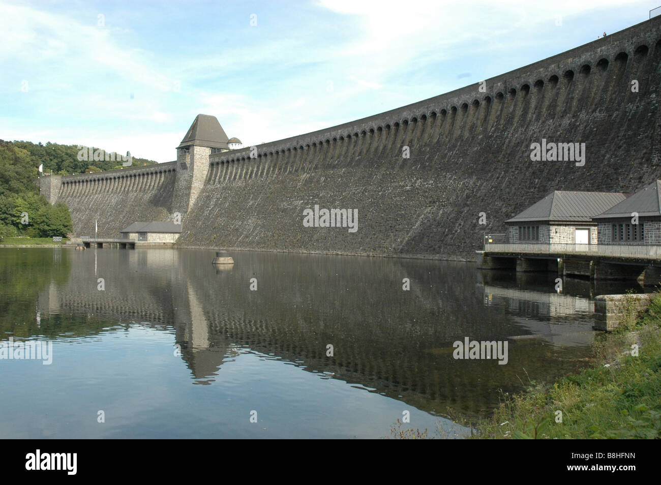 MOHNE DAM IN GERMANY Stock Photo - Alamy