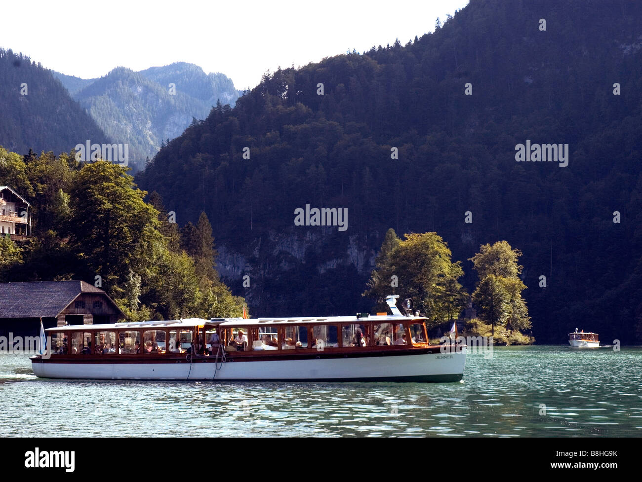 Boat on konigsee hi-res stock photography and images - Alamy
