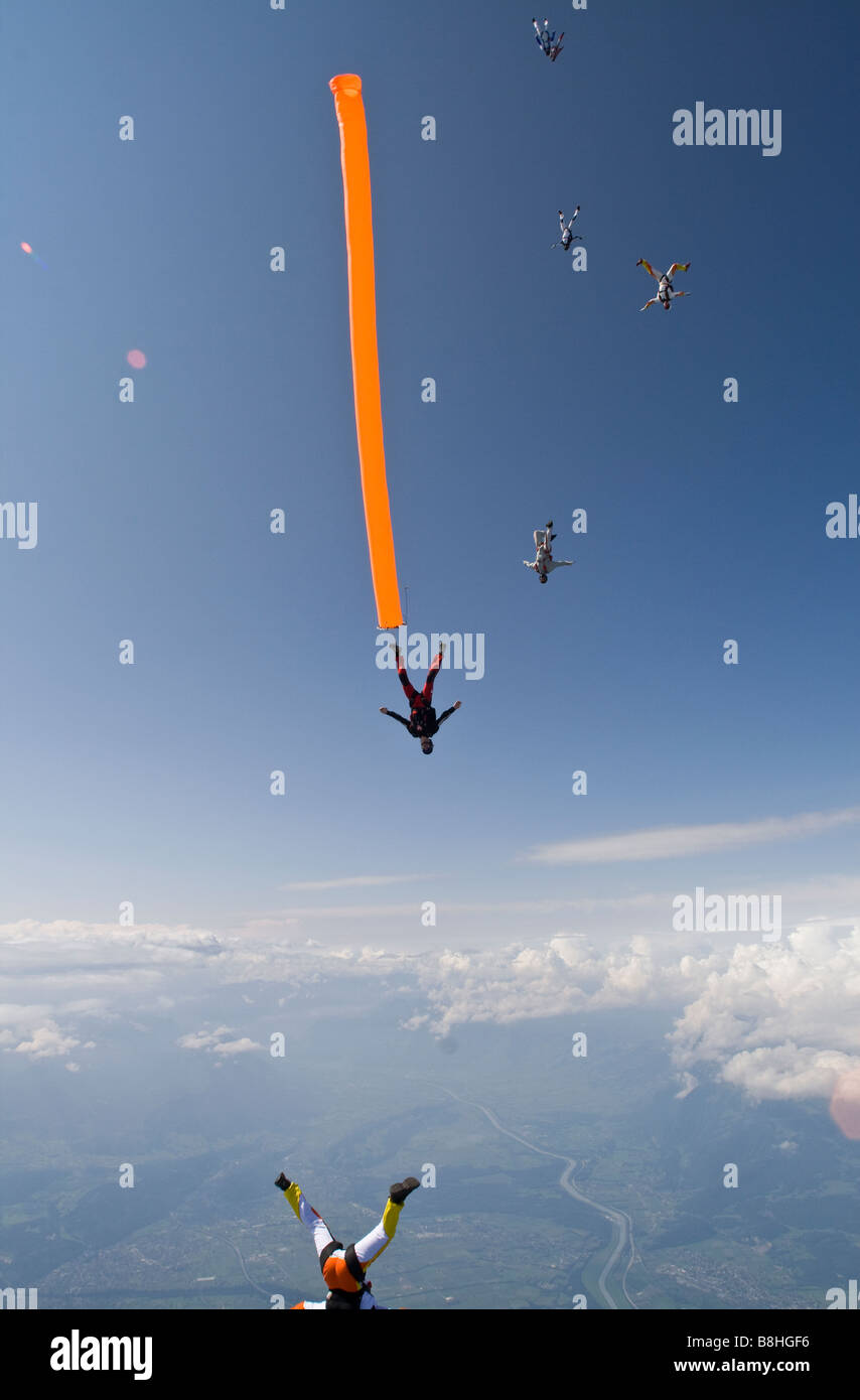 Sky diver ride hi-res stock photography and images - Alamy