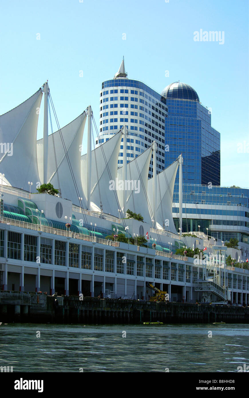 Vancouver Five Sails Stock Photo - Alamy