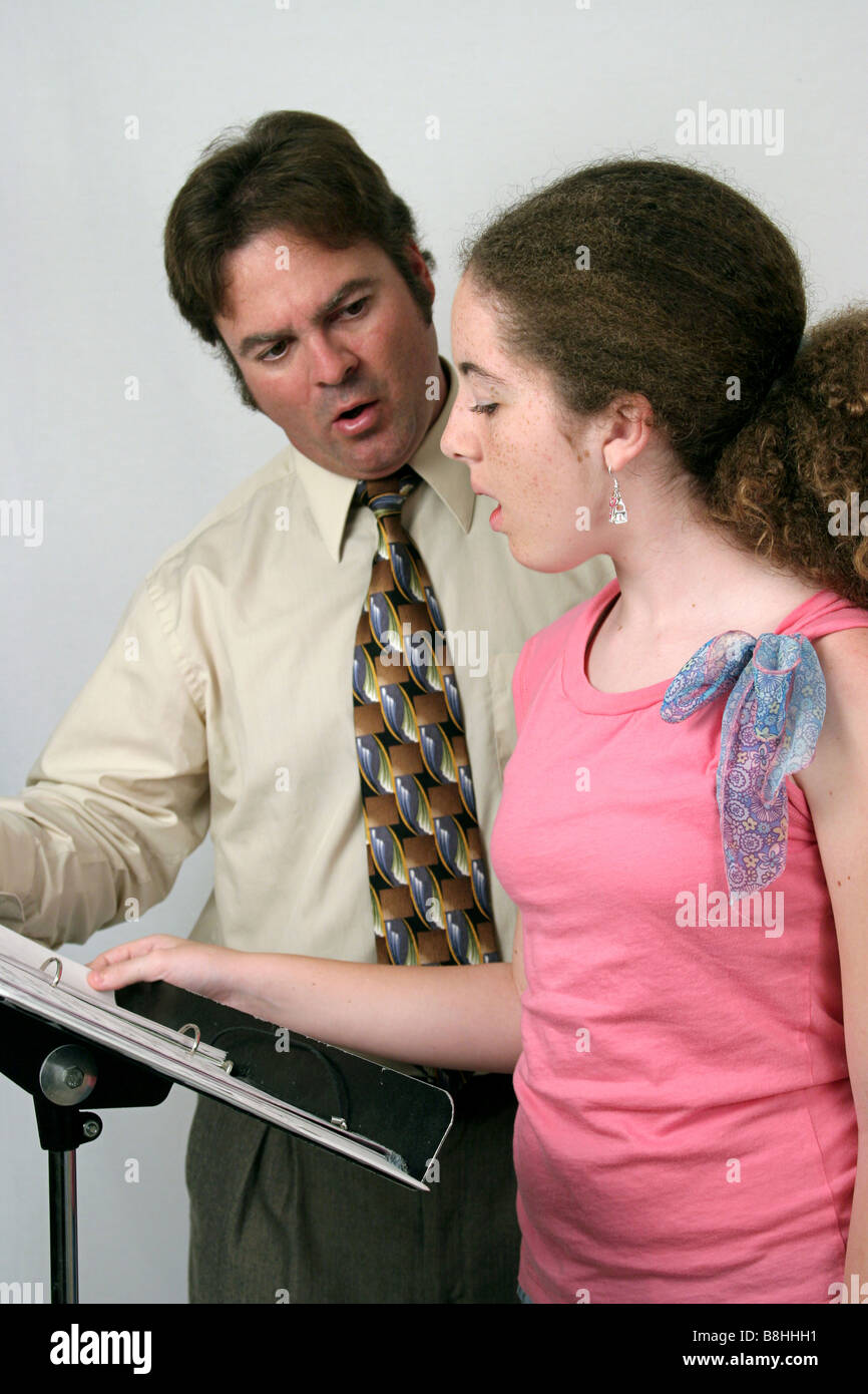 Music and vocal lessons hi-res stock photography and images - Alamy