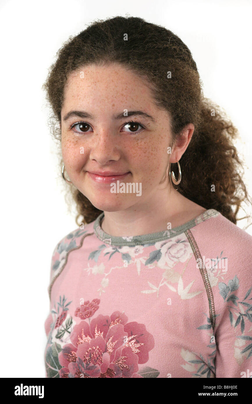 School girl mischievous smile hi-res stock photography and images - Alamy