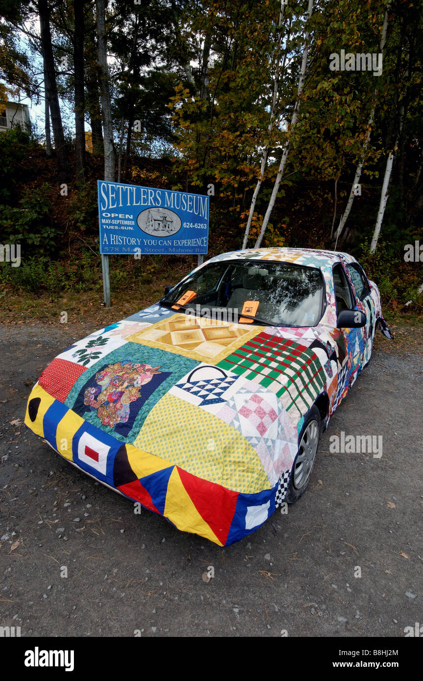 A quilted car Stock Photo - Alamy
