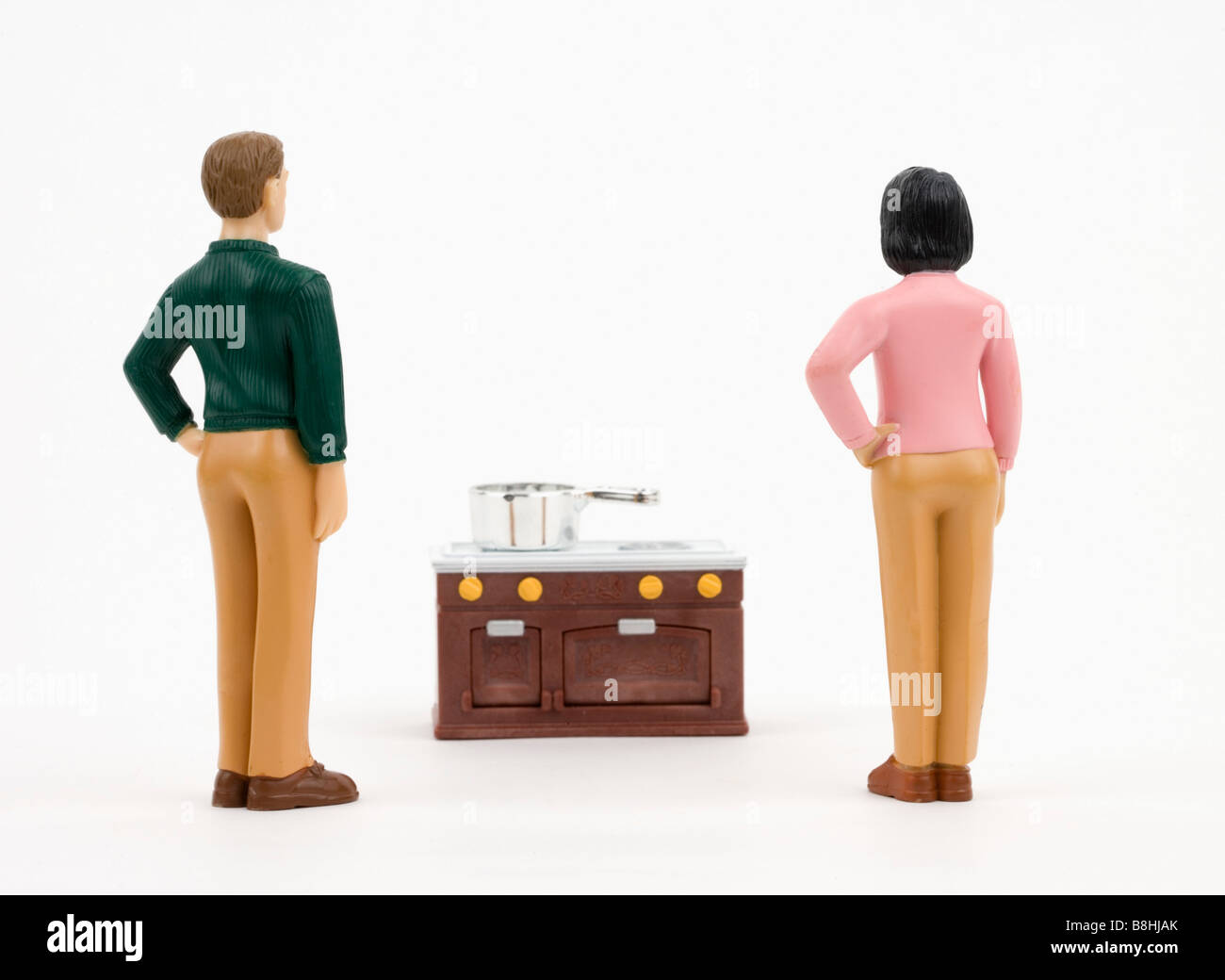 Cooking with figurines hi-res stock photography and images - Alamy