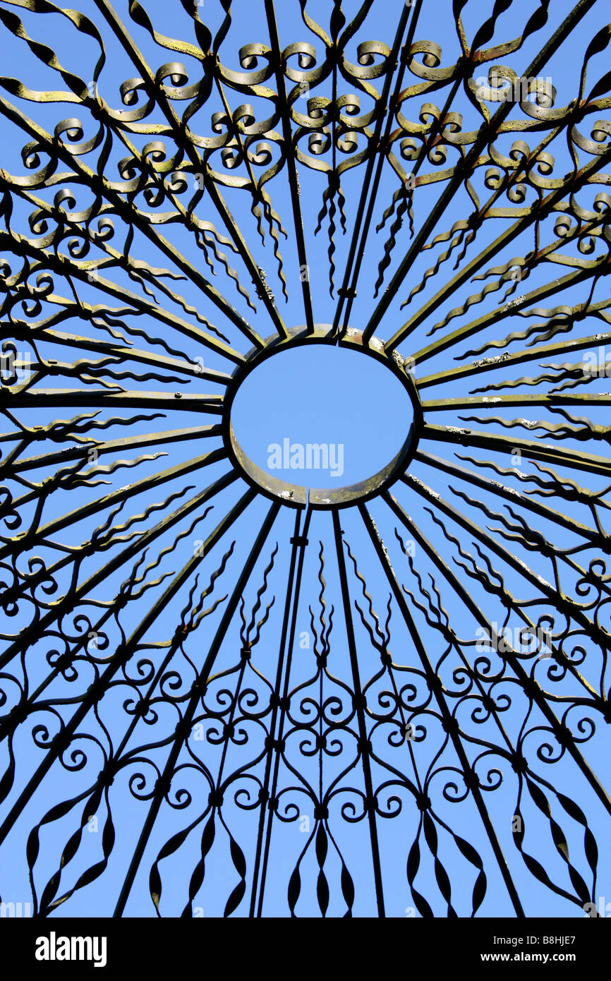 Decorative wrought ironwork Stock Photo - Alamy