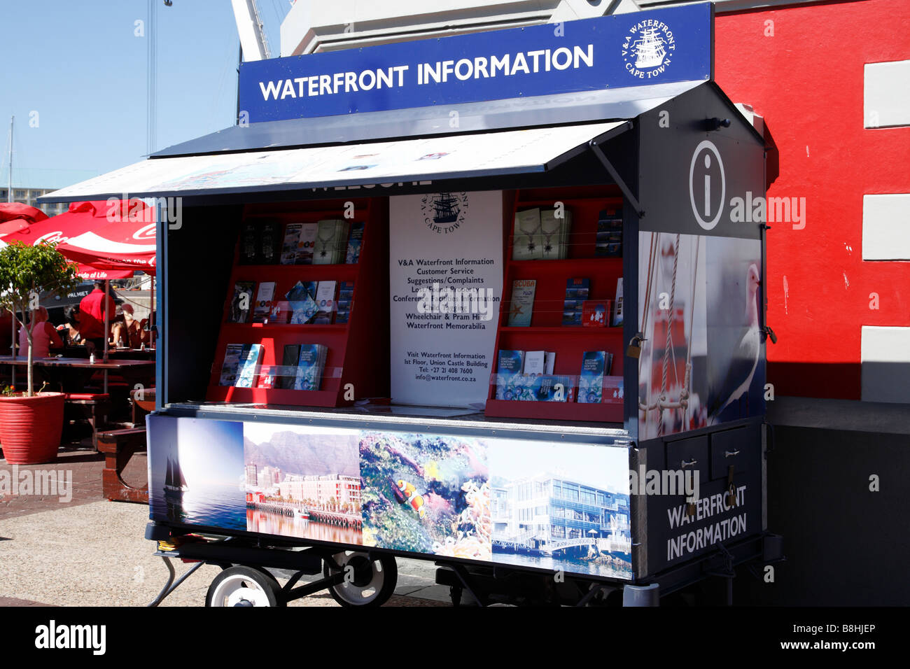 waterfront tourist information stand v&a waterfront cape town south ...