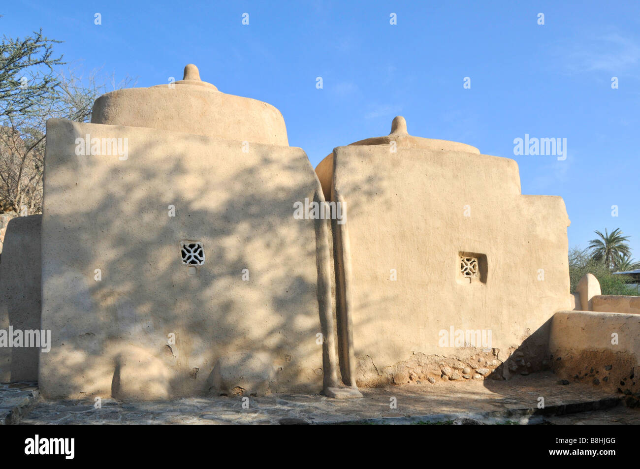The emirate of Fujairah oldest mosque in the UAE at Badiyah also known ...