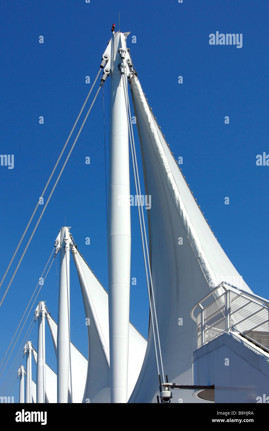 Vancouver Five Sails Stock Photo - Alamy