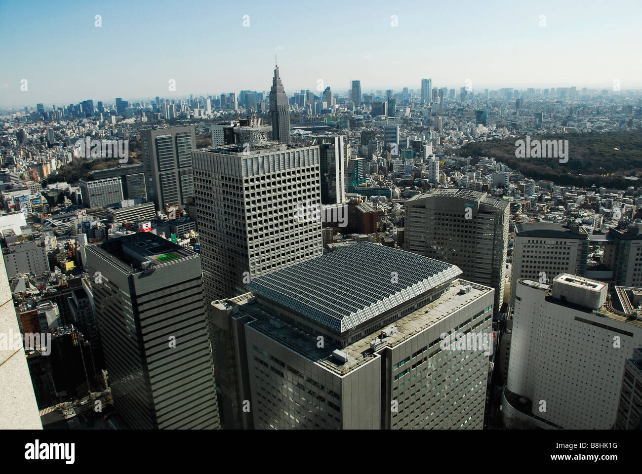 Cityscape view from Tokyo Tower, Tokyo Japan Stock Photo - Alamy
