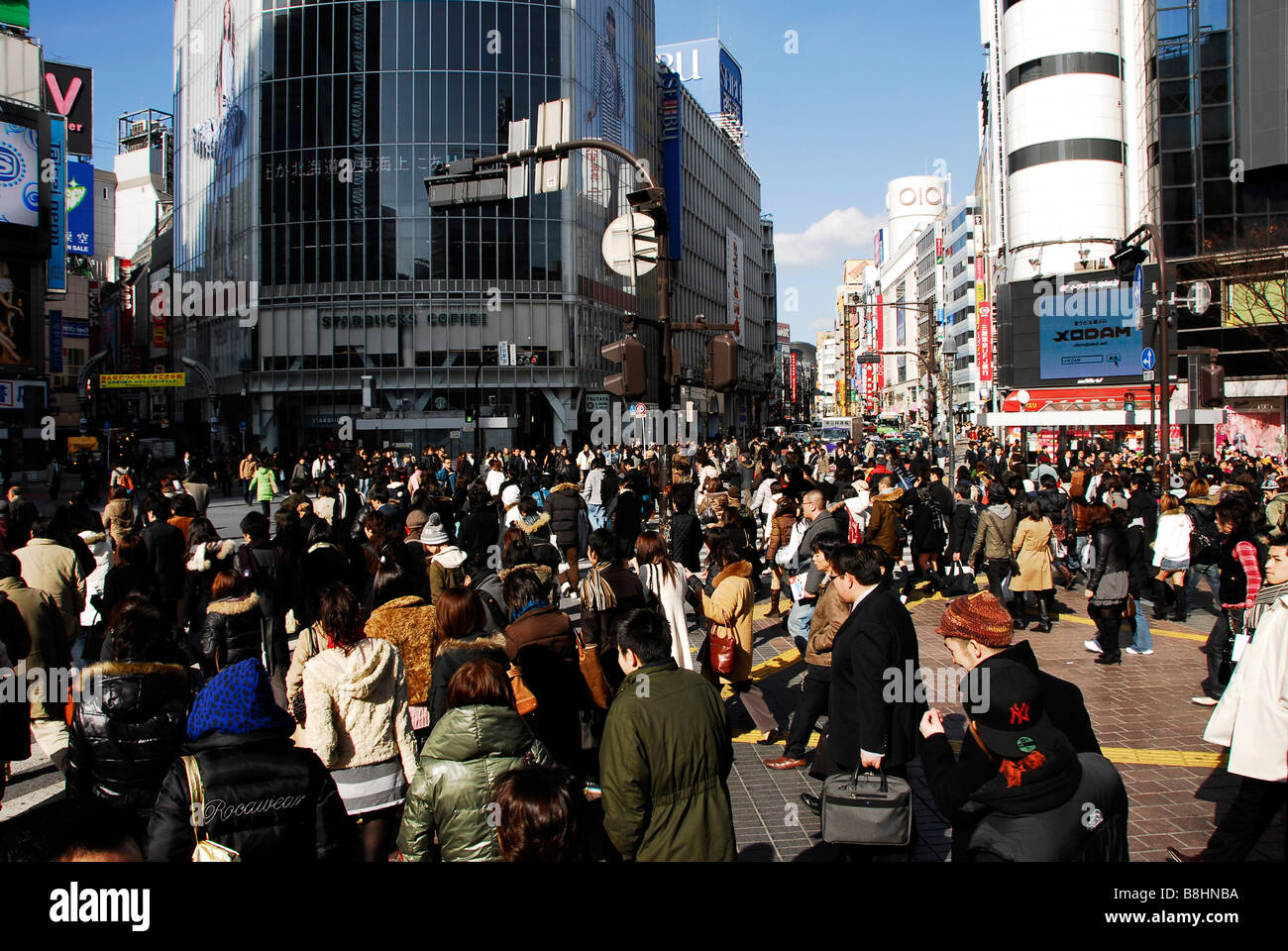 Shibuya intersection Tokyo, Japan Stock Photo - Alamy