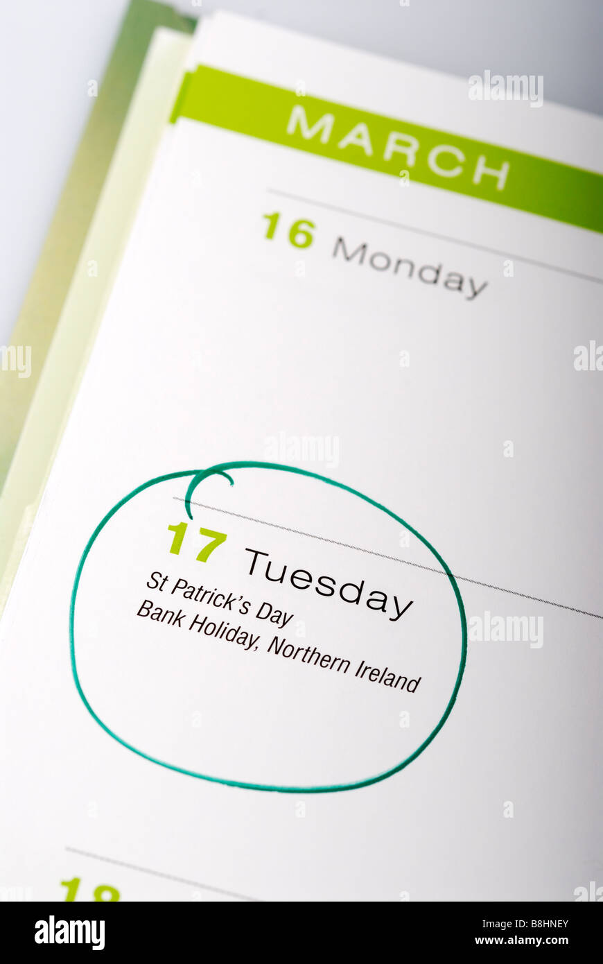 Calendar 17th circled hi-res stock photography and images - Alamy